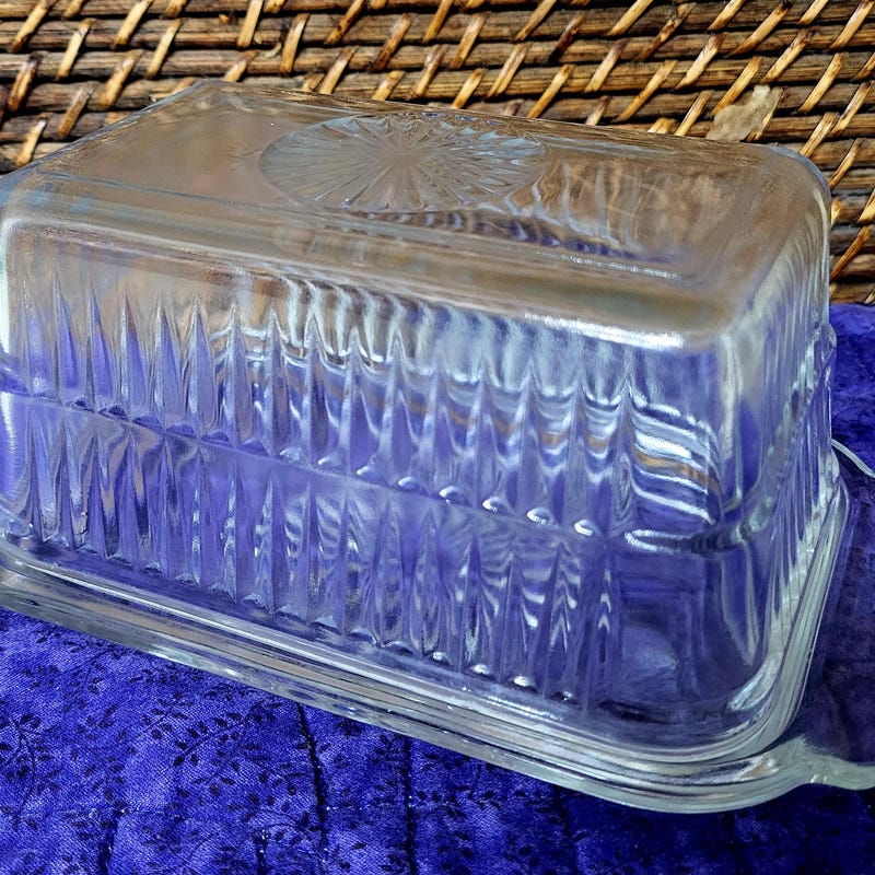 Retro Butter Dish - Etsy