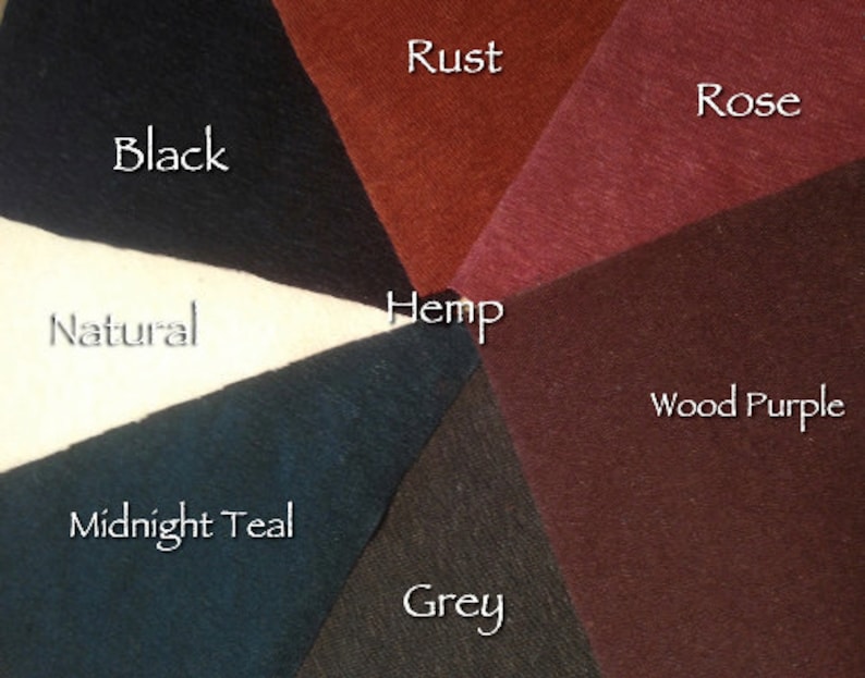 Mid Length Hemp Skirt Midi Natural Hemp Stretch W/ Organic Cotton and ...