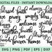 WORD BUNDLE SVG Digital Download | Uplifting Svg Files for Cricut ...
