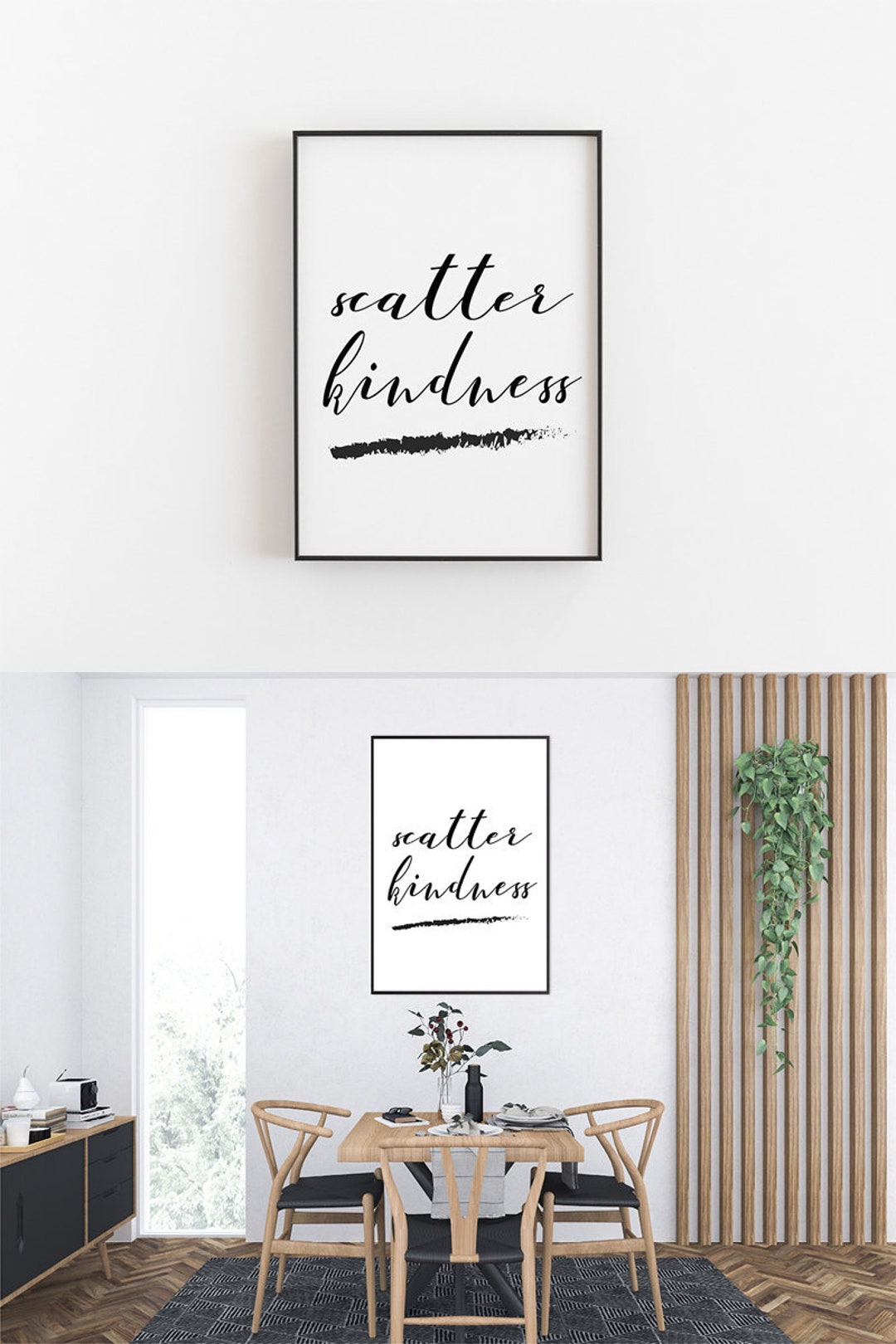 Scatter Kindness Printable Wall Art, Printable Quote Art, Motivational ...