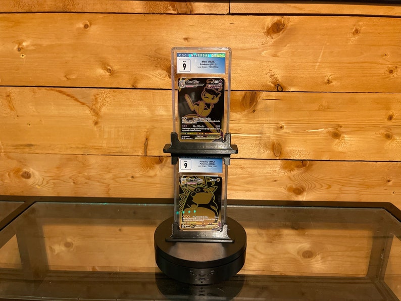 CGC Stacking Graded Card Display Stands for Pokemon One Piece Lorcana ...