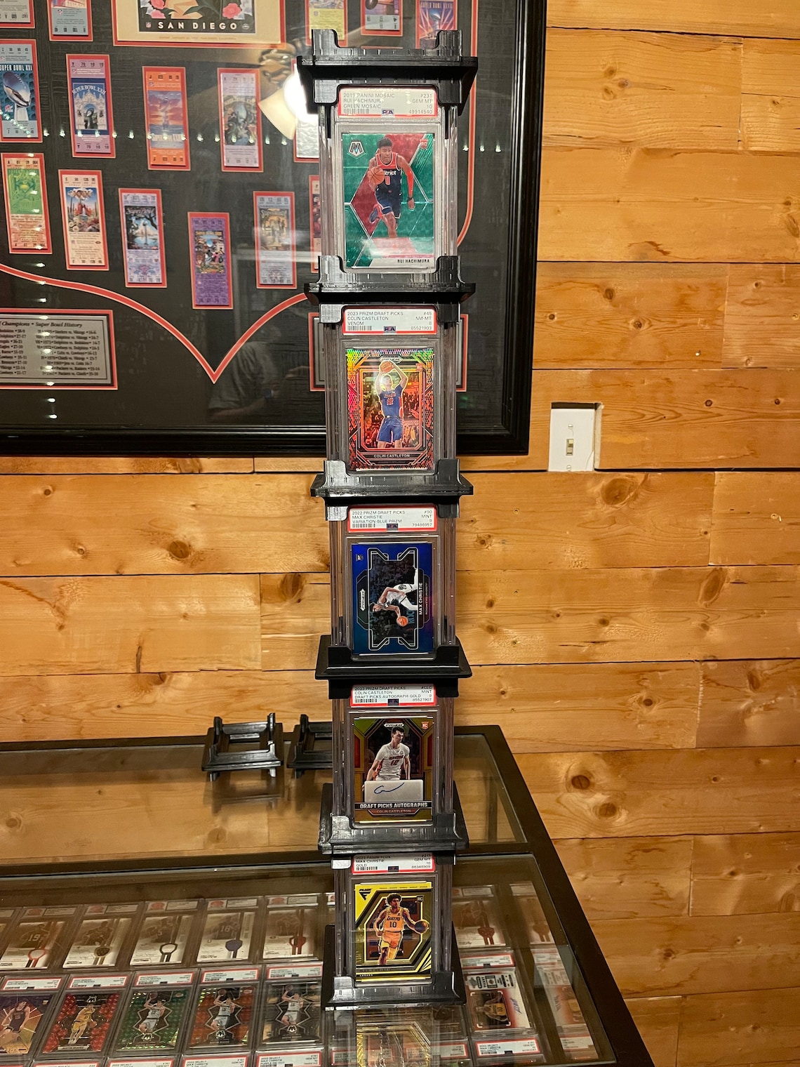 PSA Graded Card 4 Way Stands Slab Stackerz - Etsy