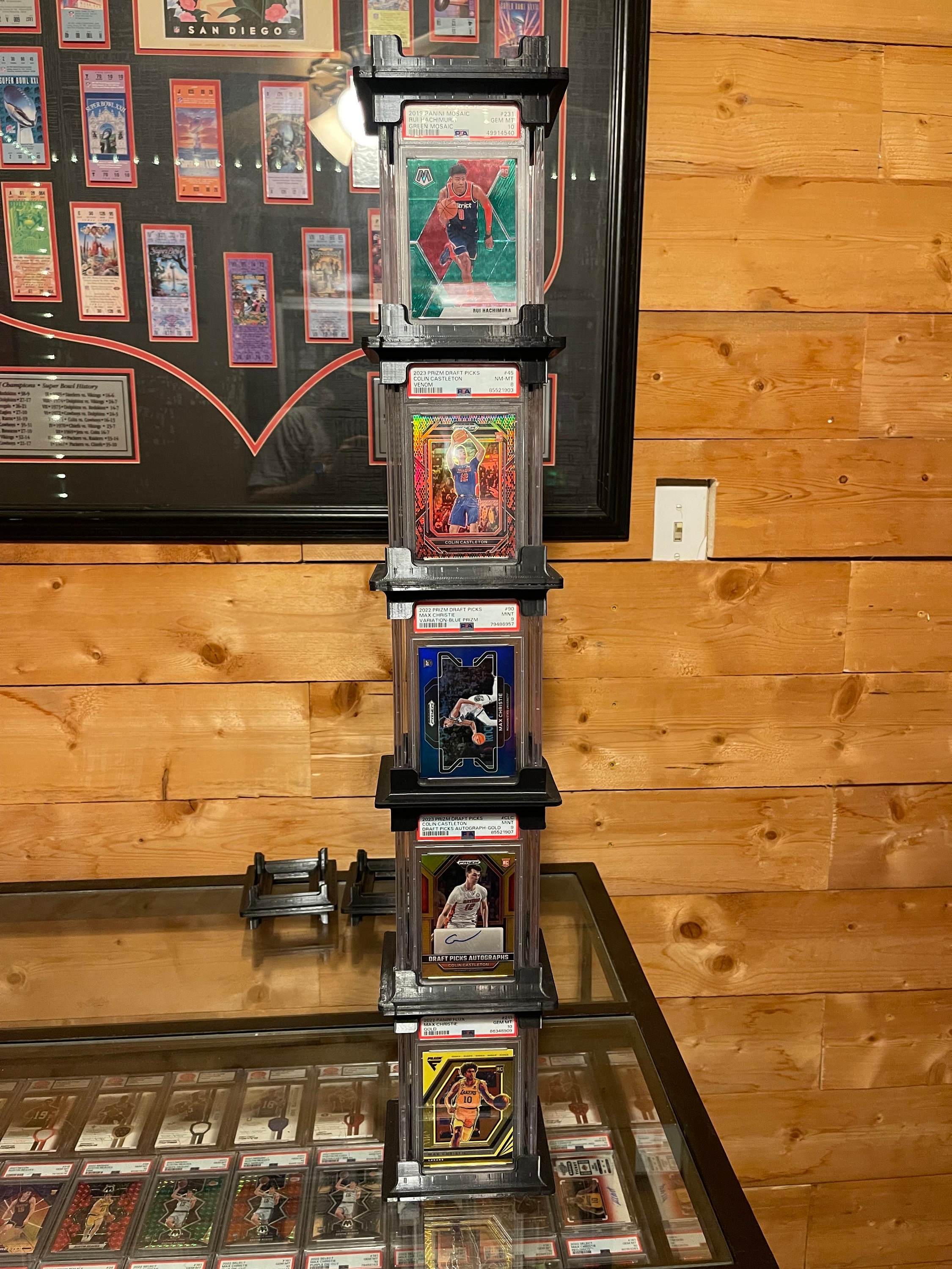 PSA Graded Card 4 Way Stands Slab Stackerz Pokemon One Piece Sports and ...