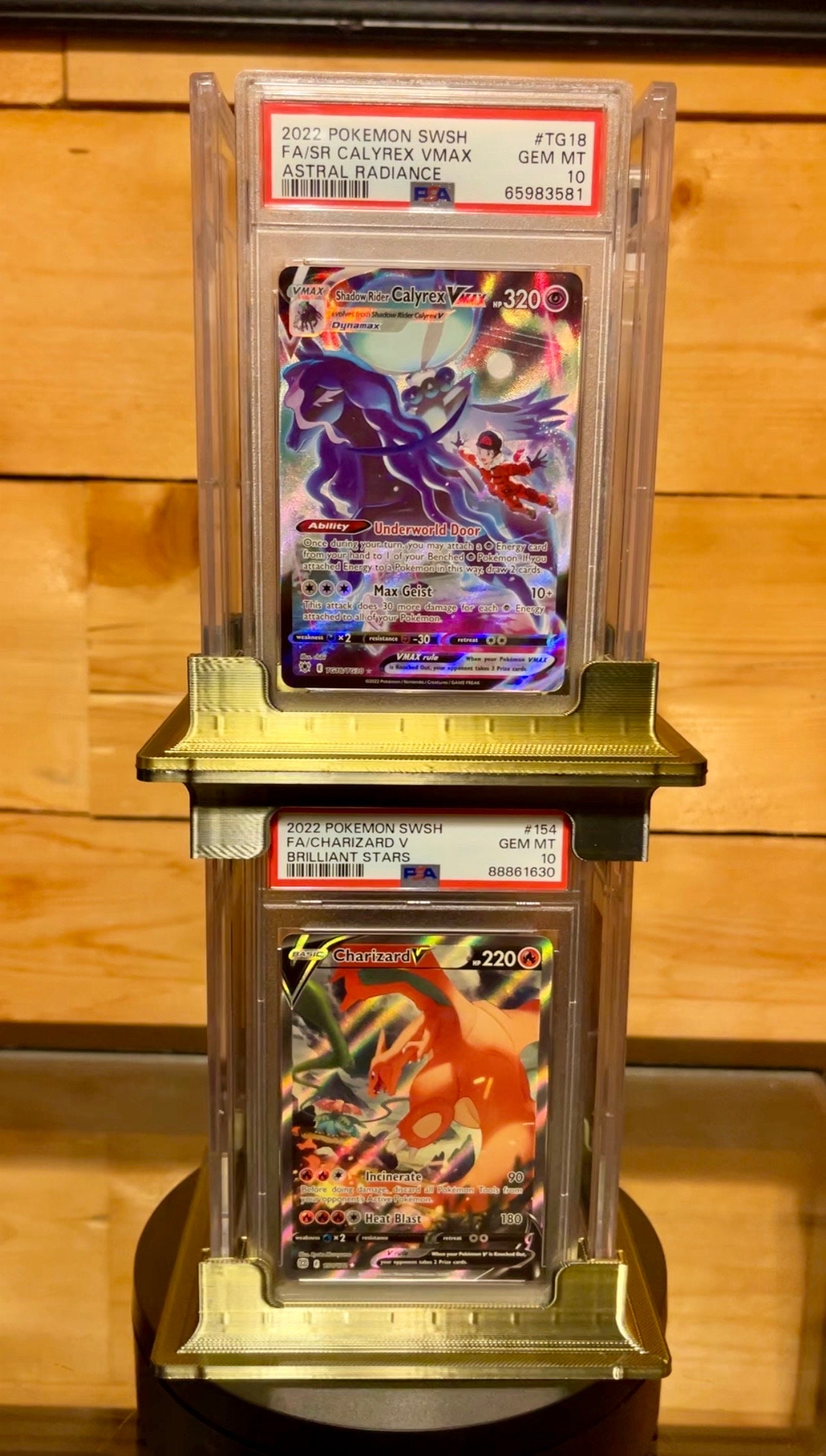PSA Graded Card 4 Way Stands Slab Stackerz Pokemon One Piece Sports and ...