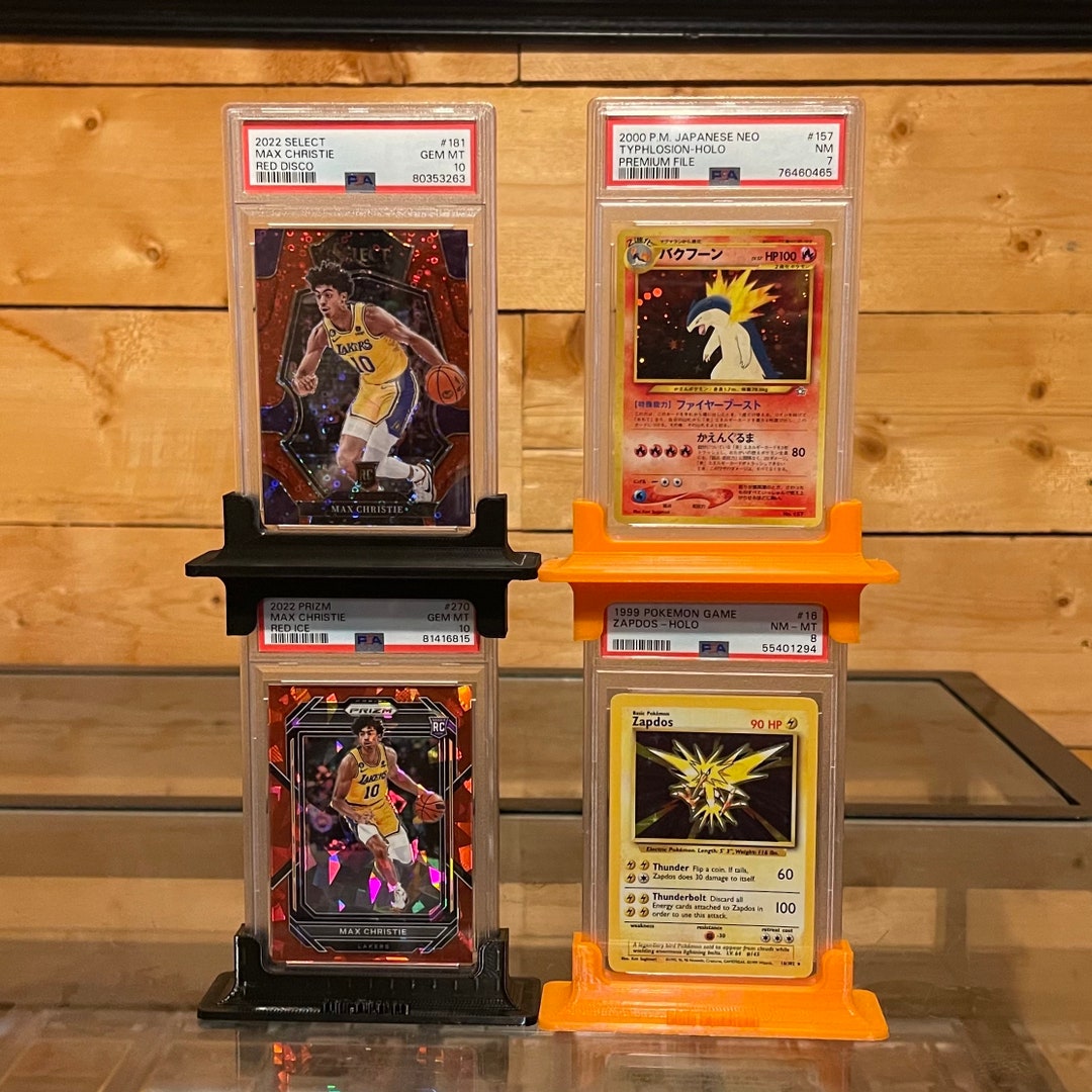 PSA Stacking Card Display Stands for Pokemon One Piece Lorcana Yugioh ...