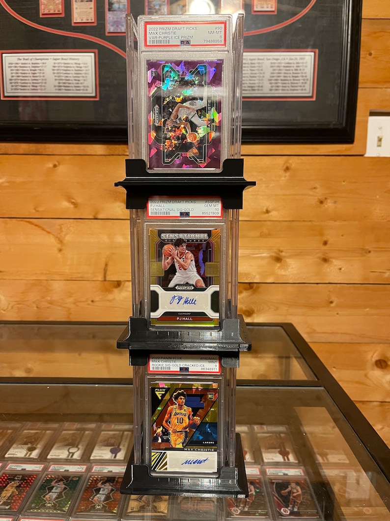 PSA Graded Card 4 Way Stands Slab Stackerz - Etsy