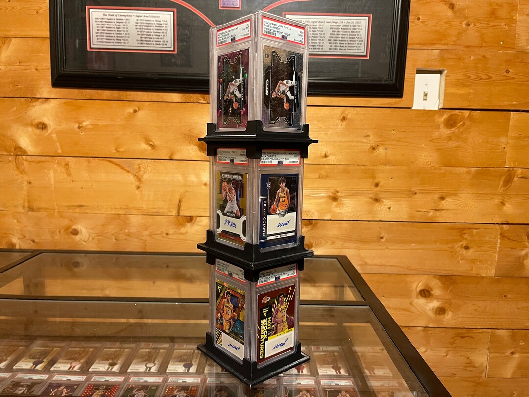 PSA Graded Card 4 Way Stands Slab Stackerz - Etsy