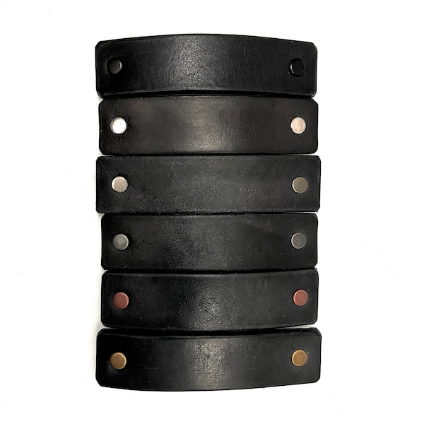 Leather Barrette - Etsy