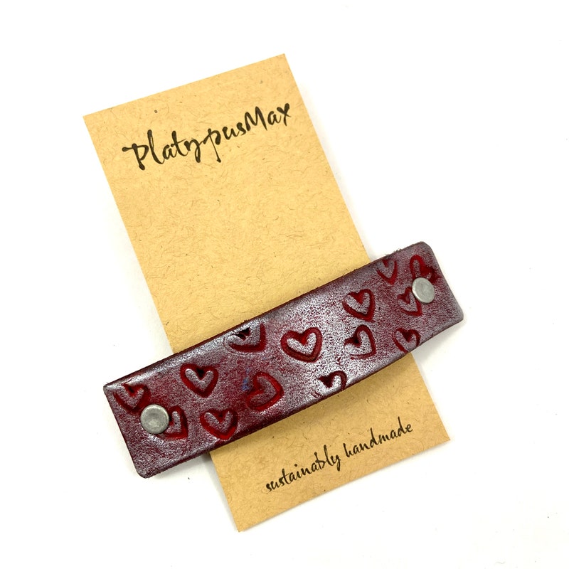 Heart Barrette - Etsy