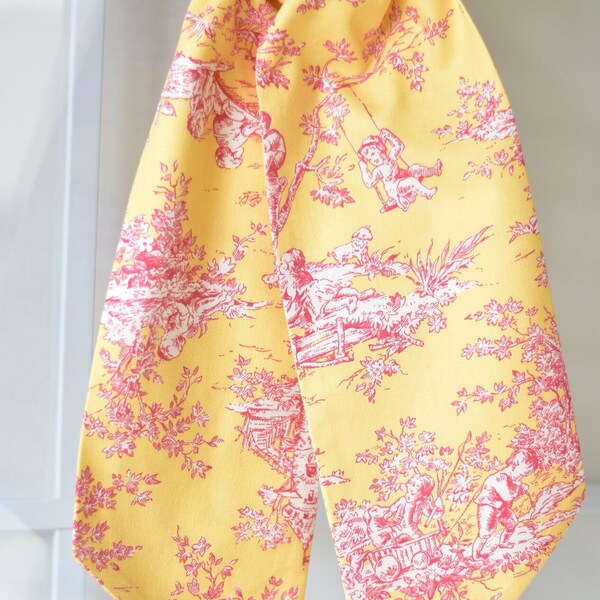 Yellow Toile - Etsy