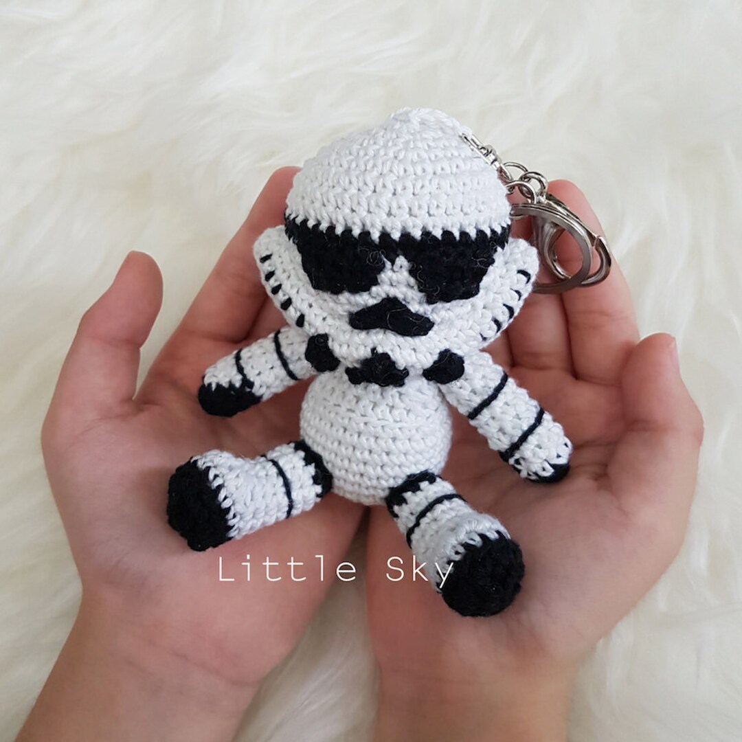Storm Trooper Keychain Pattern - Etsy