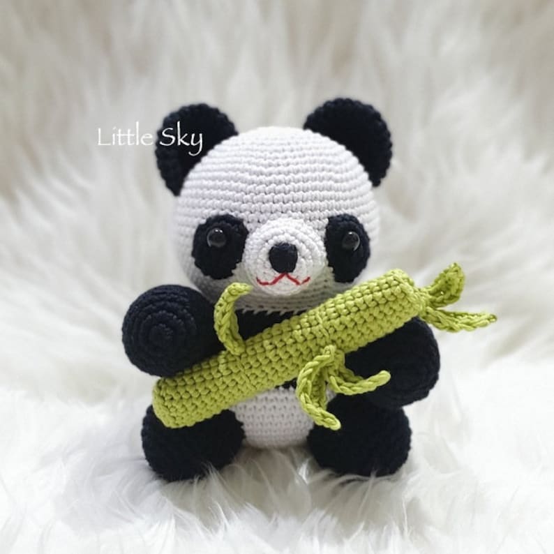 Panda Amigurumi Pattern - Etsy