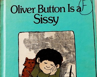 Oliver Button is A Sissy, Tomie De Paola, 1979 - Etsy