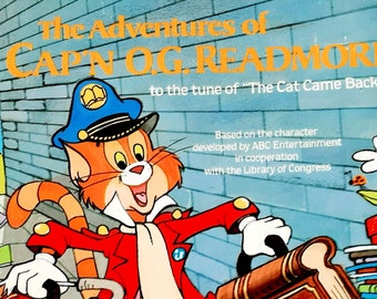 Adventures of Capn O.G. Readmore, Vintage 1980s Children's Book ...