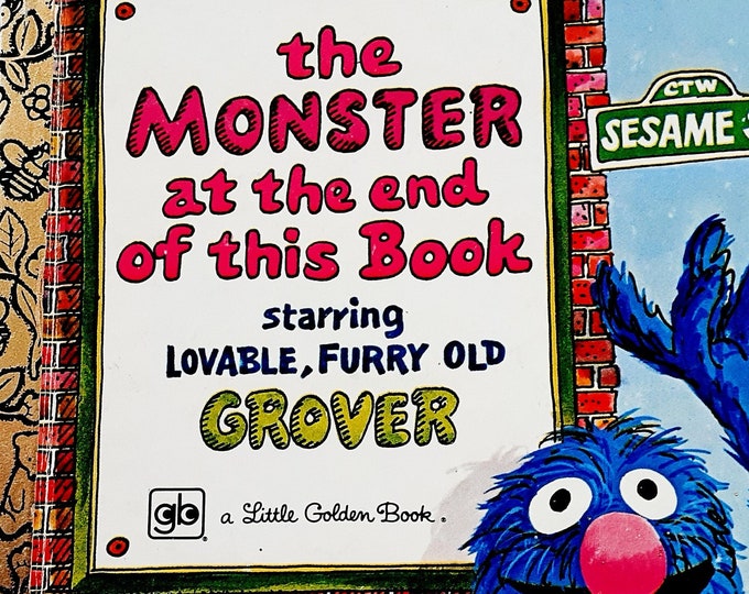 The Monster at the End of This Book, 1976, Vintage Sesame Street ...