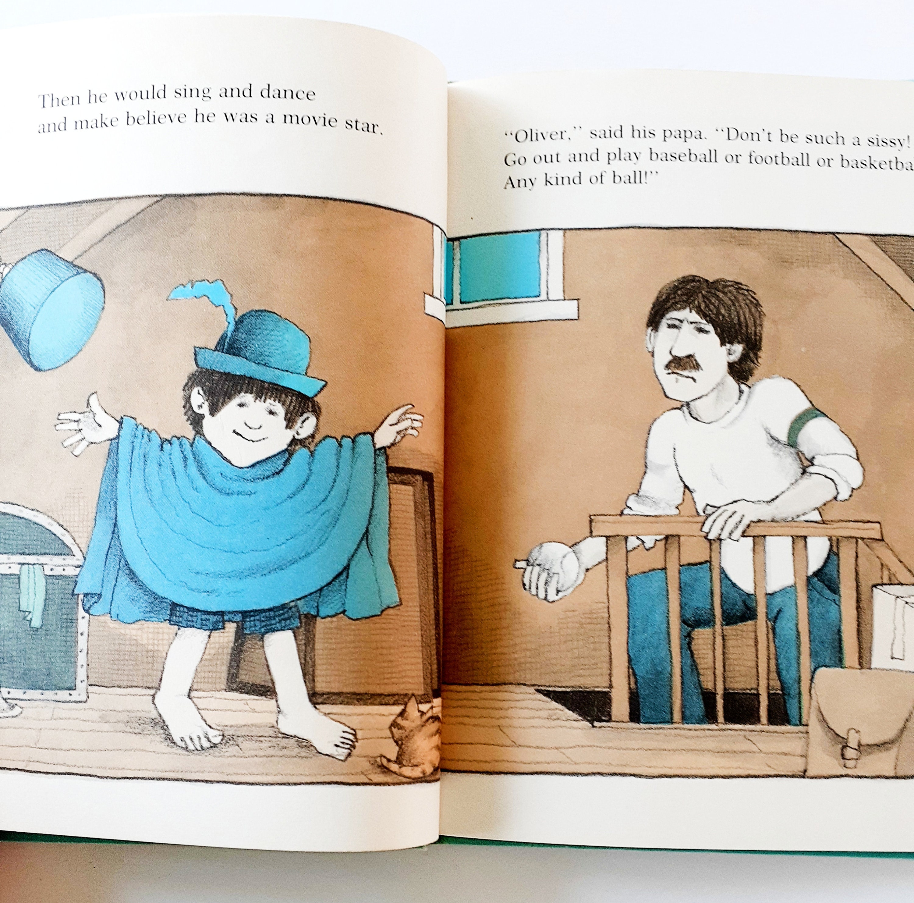 Oliver Button is A Sissy Tomie De Paola 1979 Vintage 1970s - Etsy