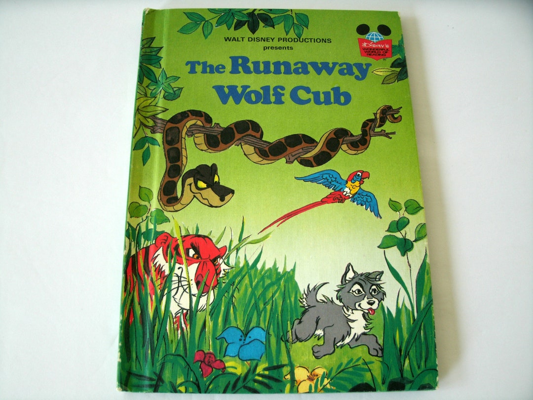 The Runaway Wolf Cub Vintage Disneys Wonderful World of - Etsy