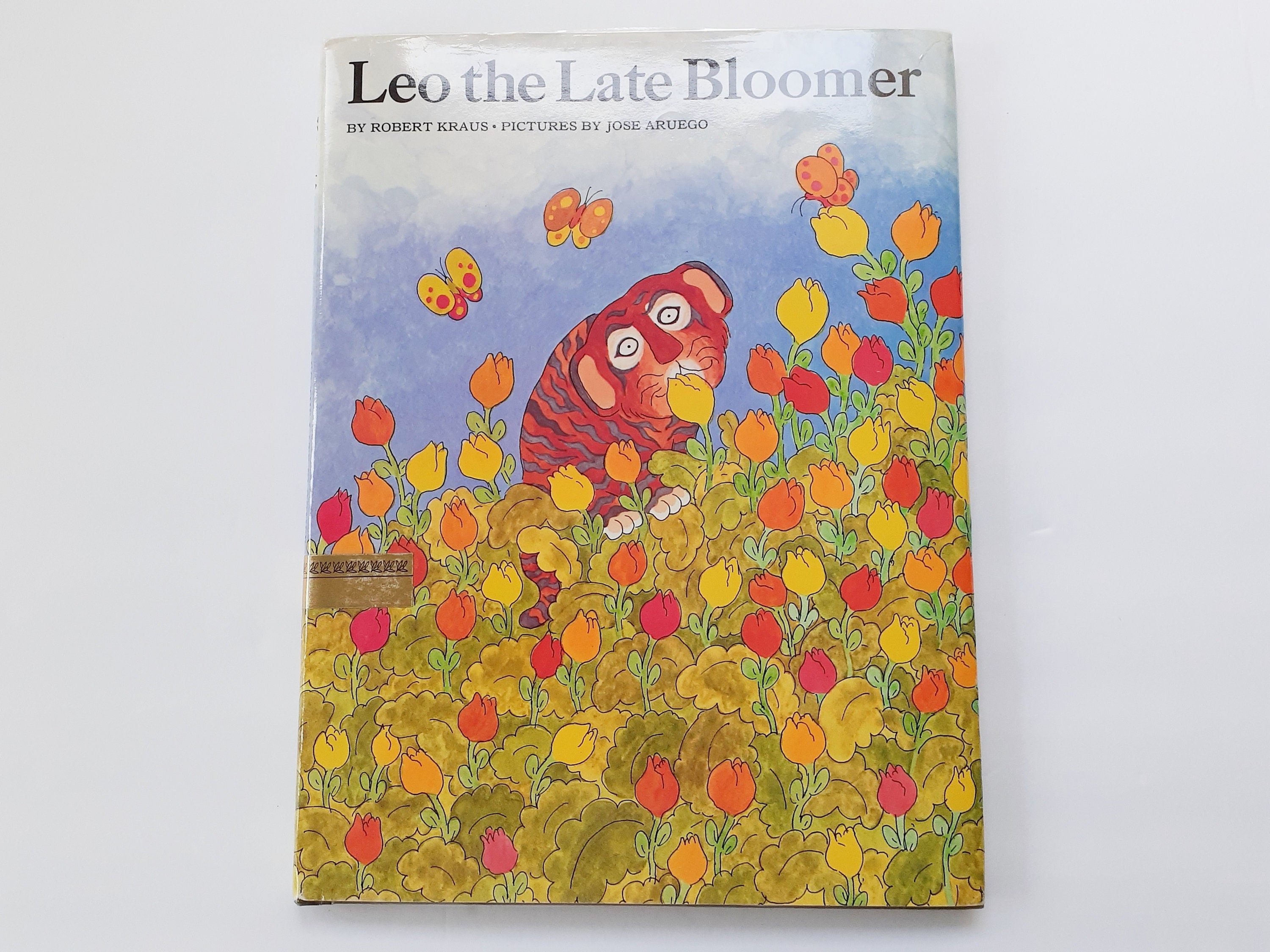 Leo the Late Bloomer, Robert Kraus, 1971, Vintage Kids Book, Tiger - Etsy