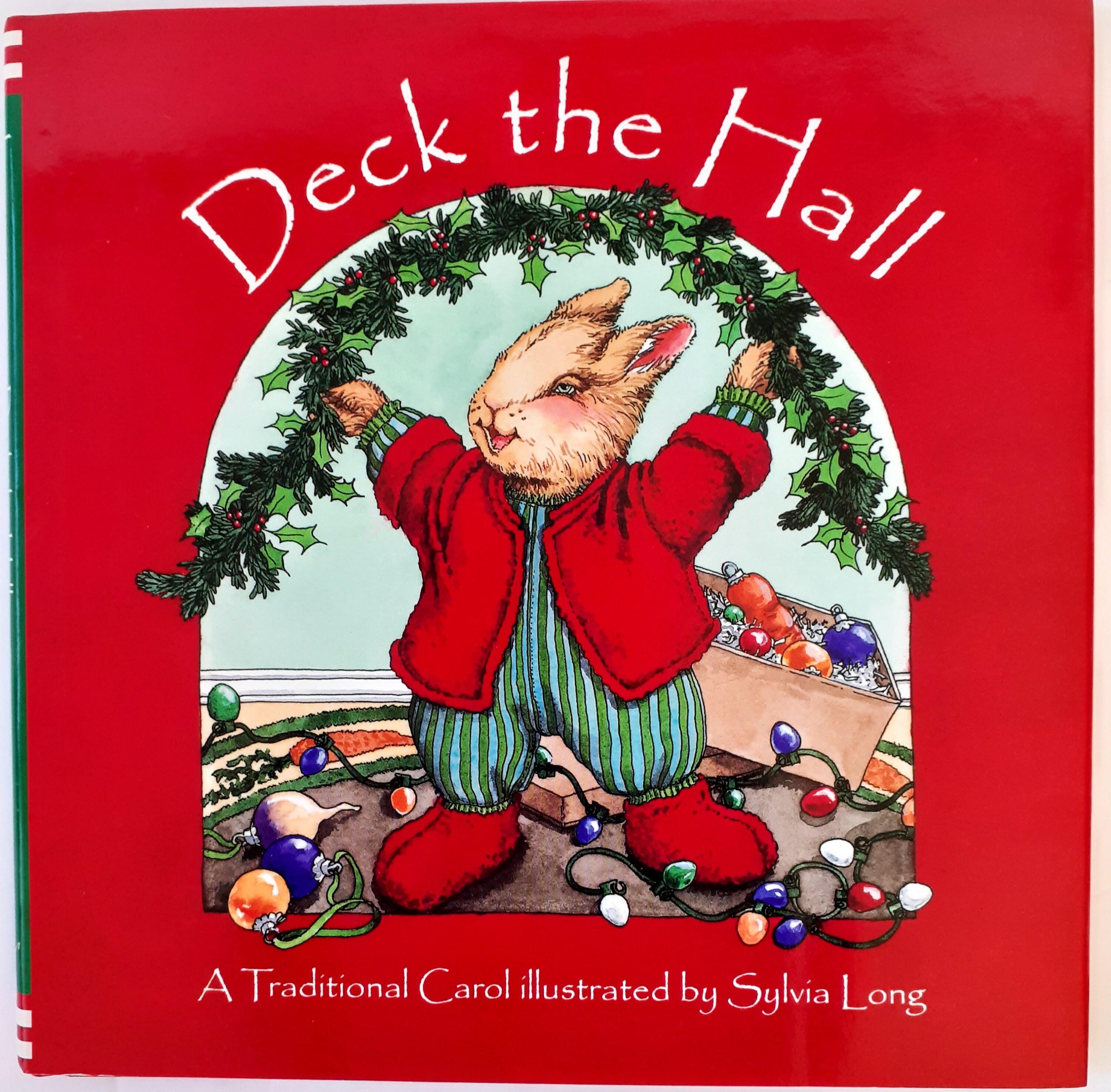 Deck the Halls, A Traditional Carol, Sylvia Long, Vintage Childrens ...