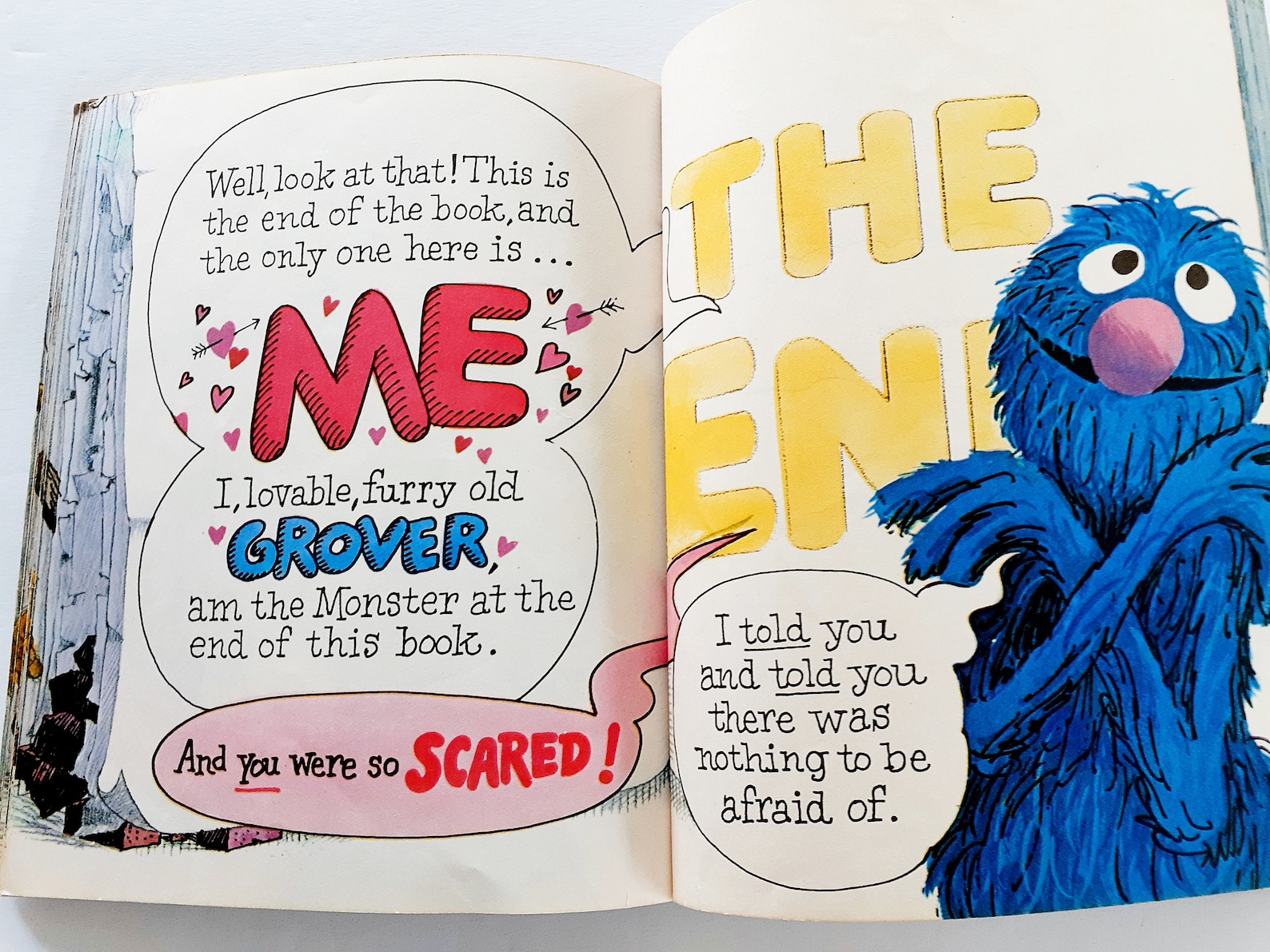 The Monster at the End of This Book, 1976, Vintage Sesame Street ...