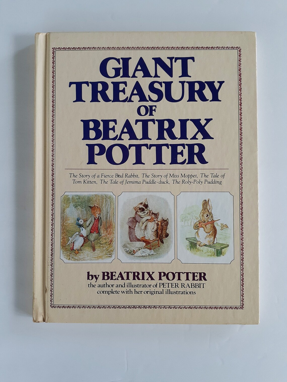 Giant Treasury of Beatrix Potter, Vintage 1980s Childrens Book ...