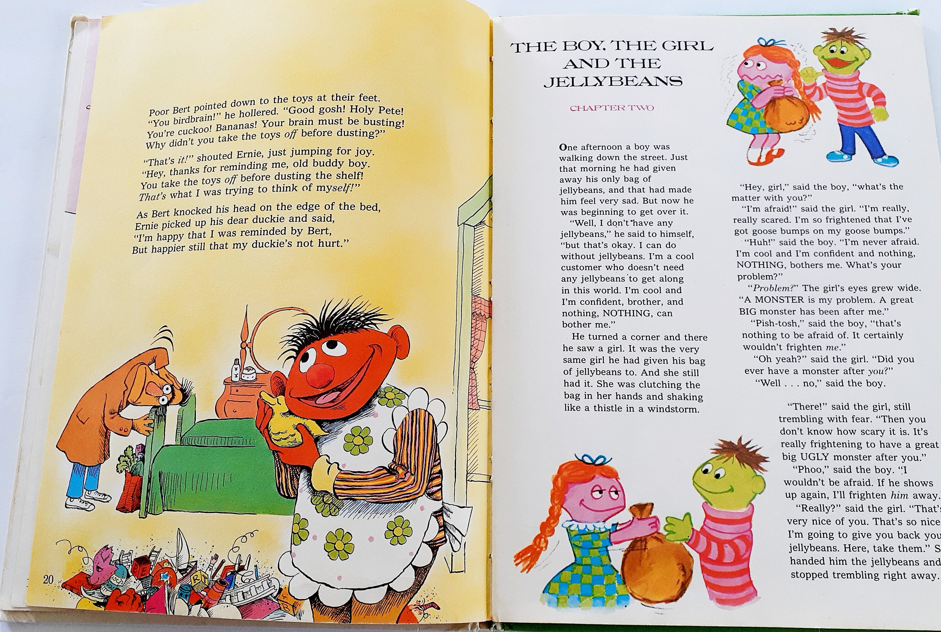 The Sesame Street Storybook, Jim Henson, 1971, Vintage Children's Book ...