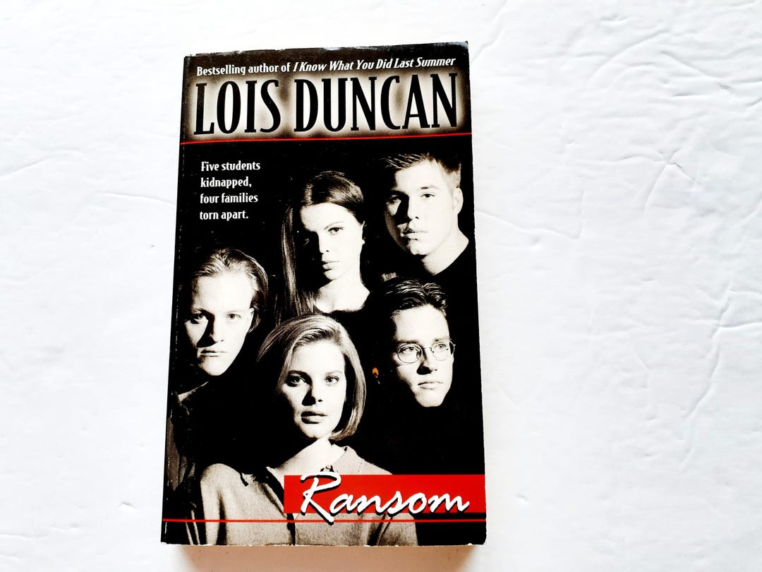 Ransom, Lois Duncan, Vintage 90s Teen Book, Gift - Etsy