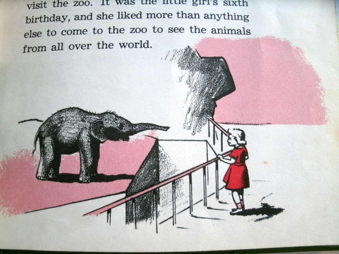 Packy the Runaway Elephant, Ethel Maxine Neff, Vintage 50s Children’s ...