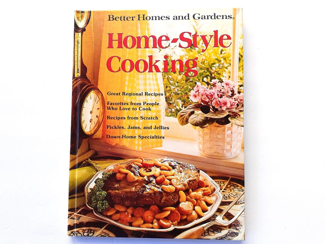 Better Homes and Gardens, Home-style Cooking, 1975, Vintage 70s ...