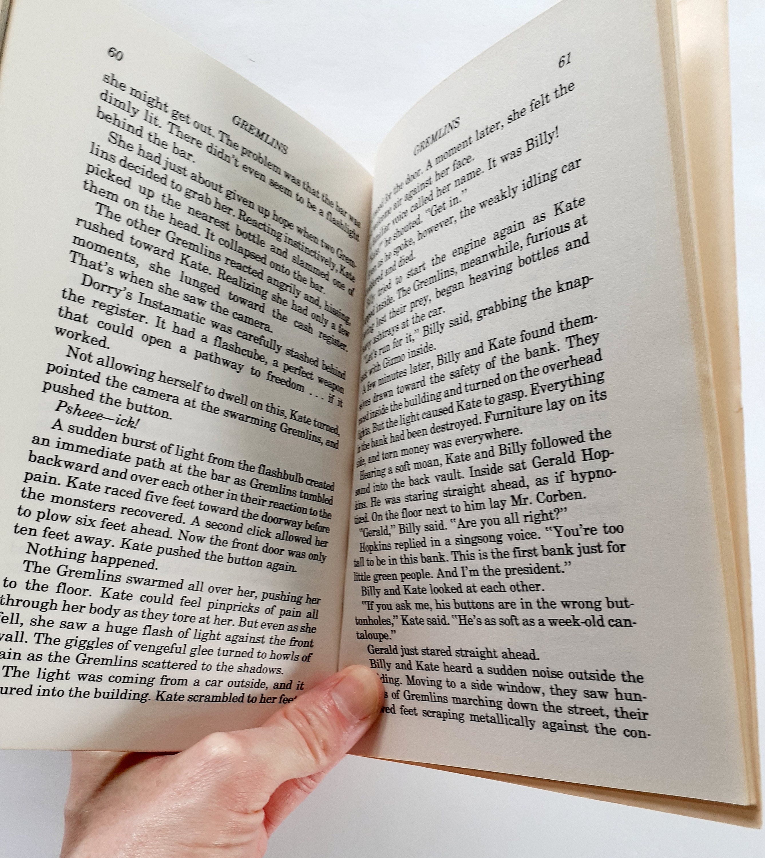 Steven Spielberg Presents Gremlins, 1984, Novelization, Vintage 80s ...