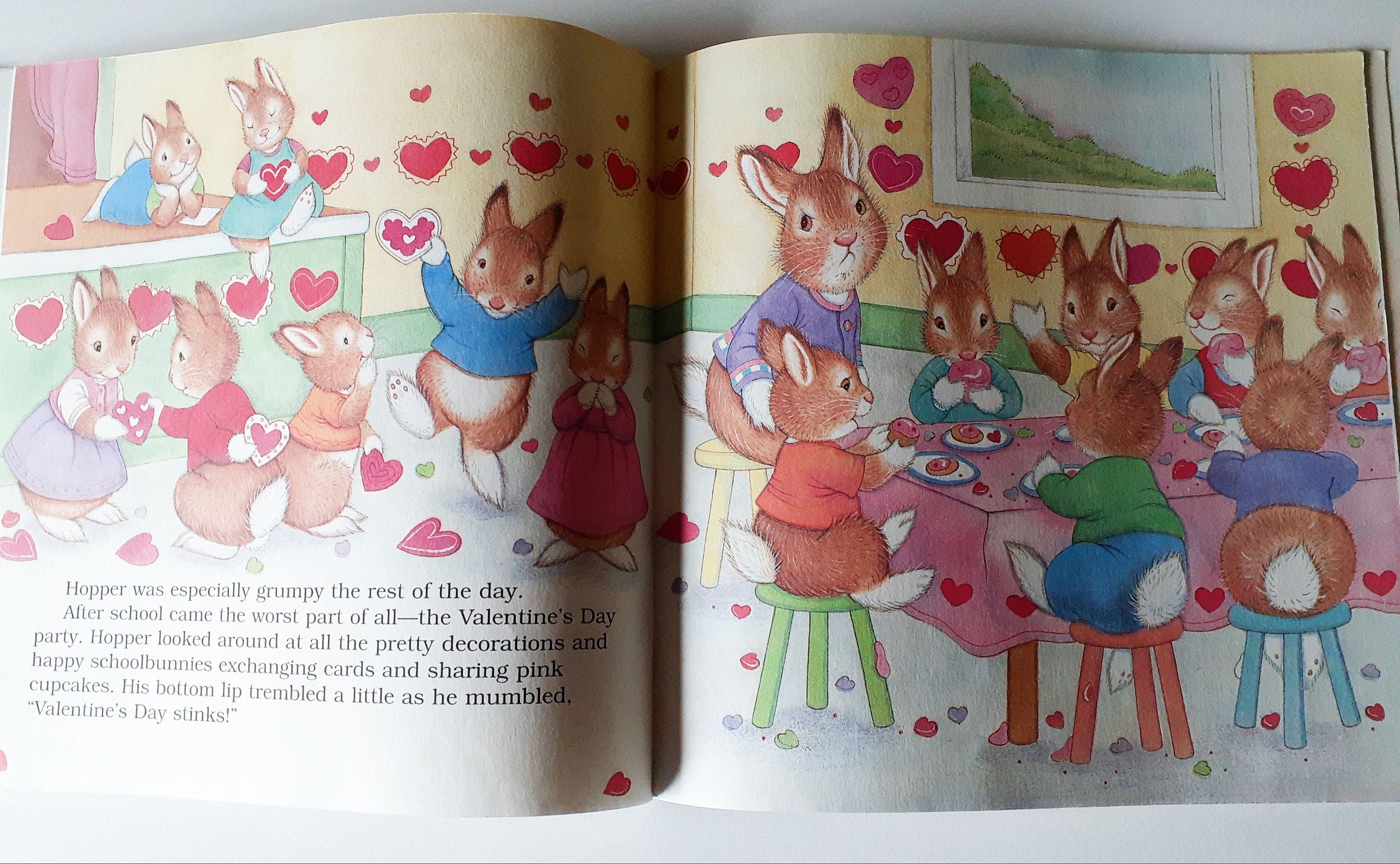 I Love You Grumpy Bunny, Justine Korman, 1997, Vintage 90s Kids Book ...