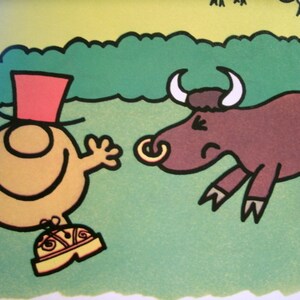 Mr. Silly on the Farm, Mr. Men Word Book, Roger Hargreaves, Vintage ...