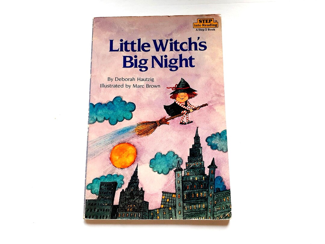 Little Witch's Big Night, Deborah Hautzig, 1984, Vintage Kids Halloween ...
