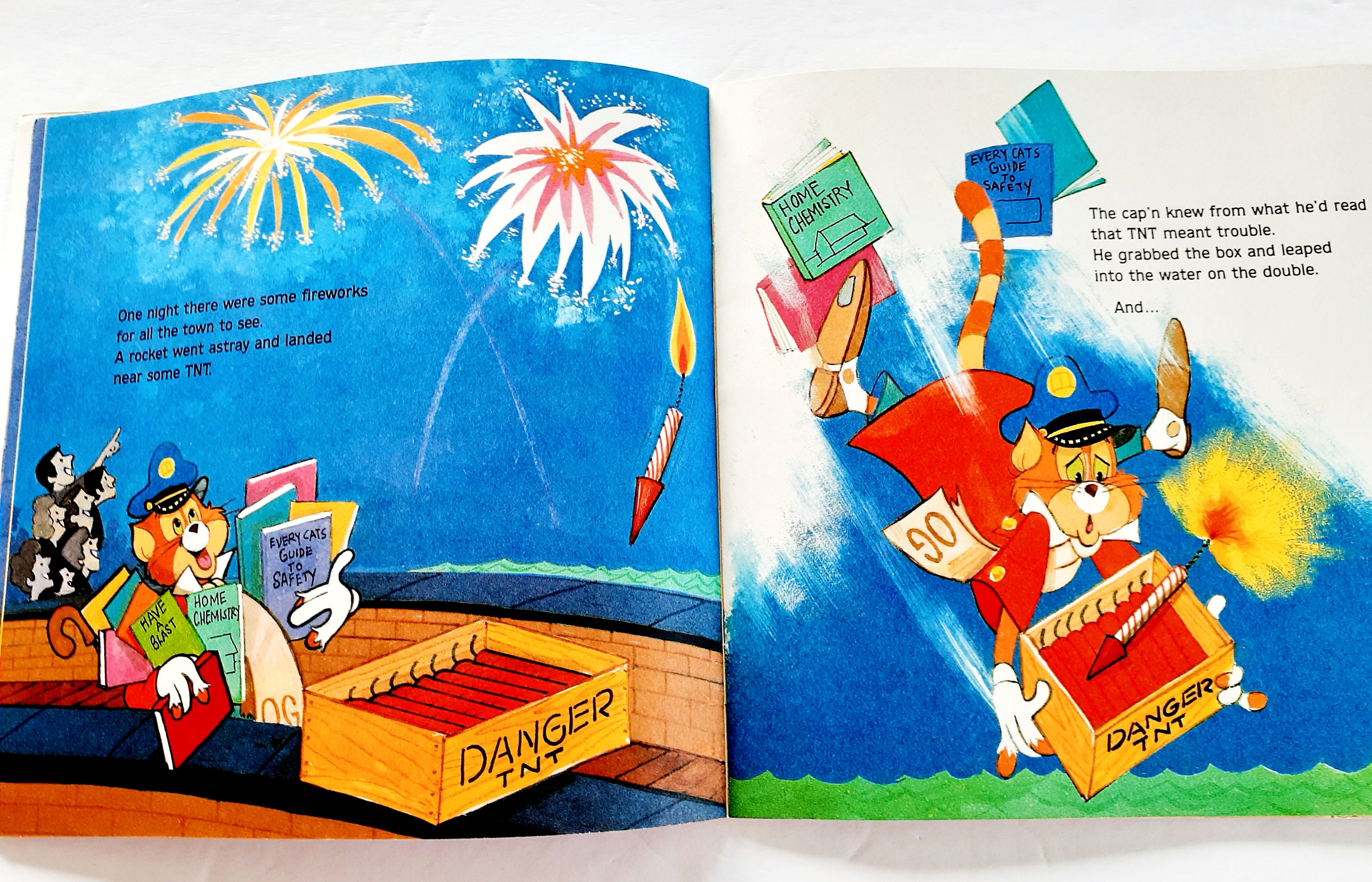 The Adventures of Cap'n O.G. Readmore, 1984, Vintage 80s Kids Book ...