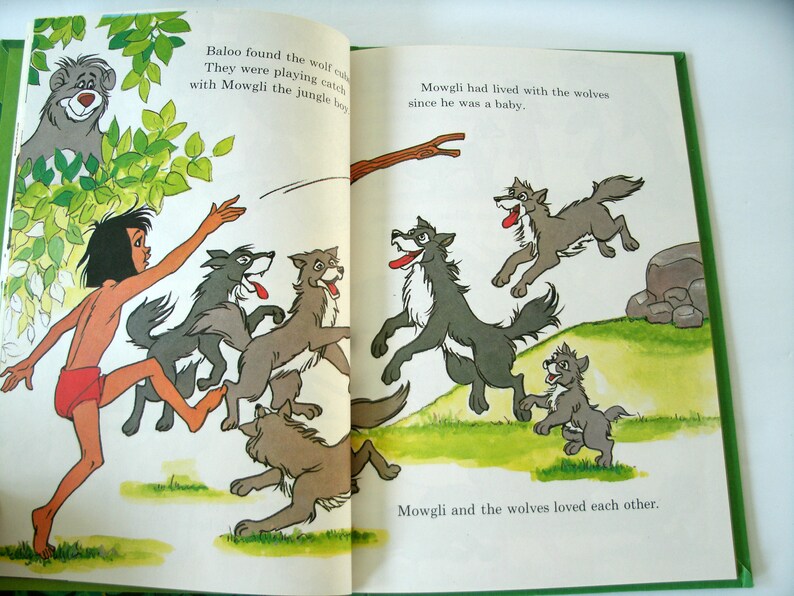 The Runaway Wolf Cub Vintage Disneys Wonderful World of - Etsy