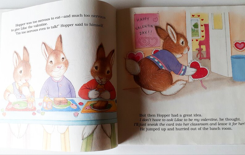 I Love You Grumpy Bunny, Justine Korman, 1997, Vintage 90s Kids Book ...