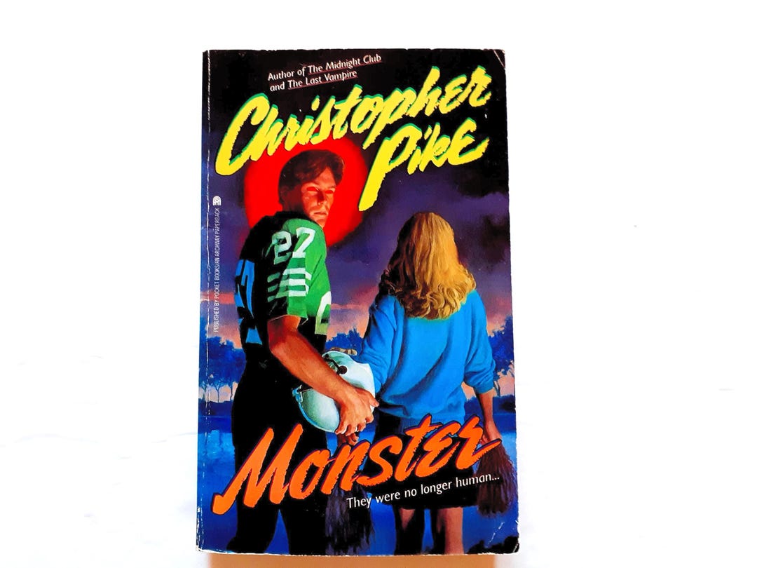 Monster, Christopher Pike, 1992, Vintage 90s Teen Horror Book - Etsy