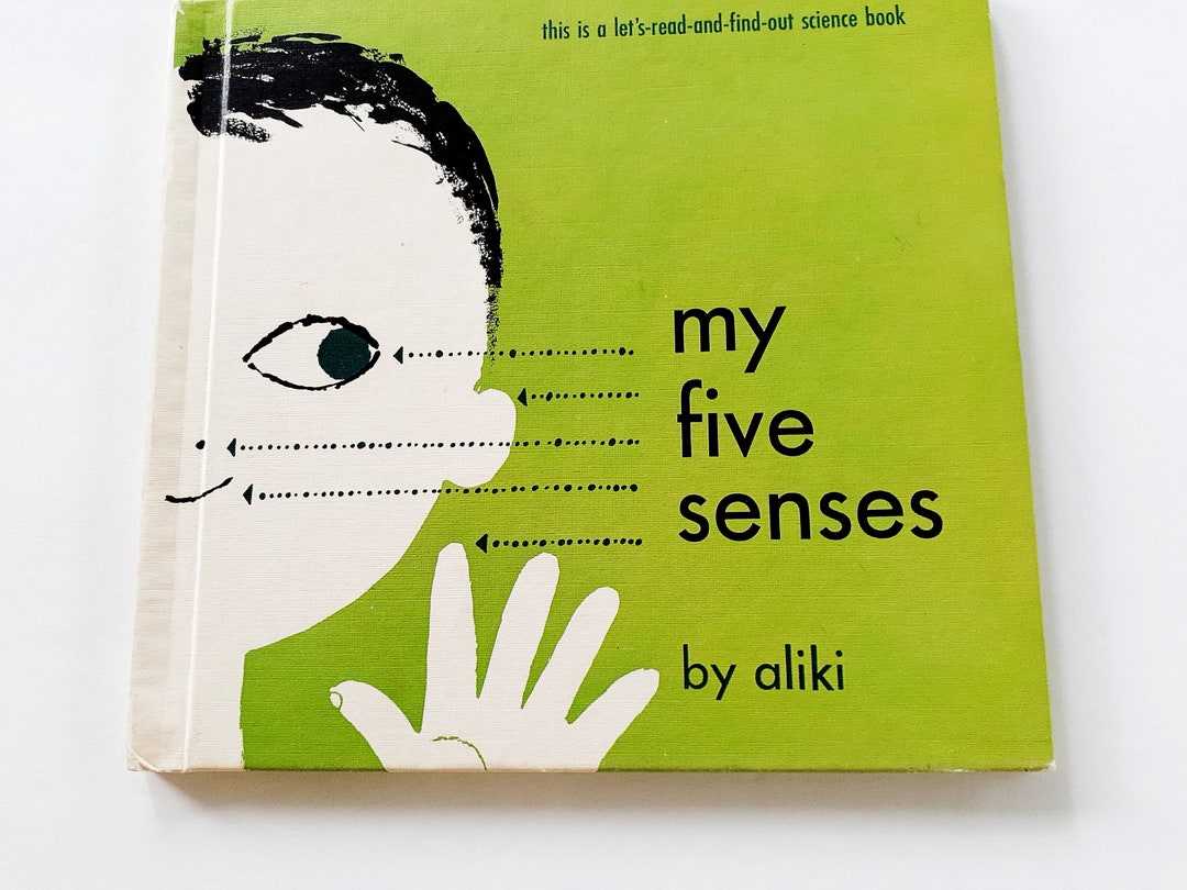 My Five Senses, Aliki, 1962, Vintage 1960s Children's Science Book - Etsy