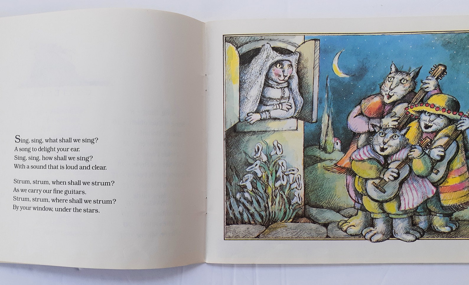 Whiskers and Rhymes, Arnold Lobel, 1985, Vintage 1980s Children's Book - Etsy