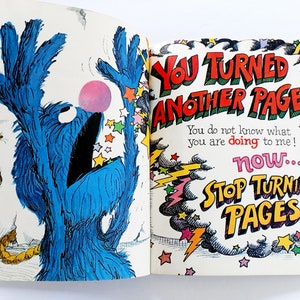 The Monster at the End of This Book, 1976, Vintage Sesame Street ...