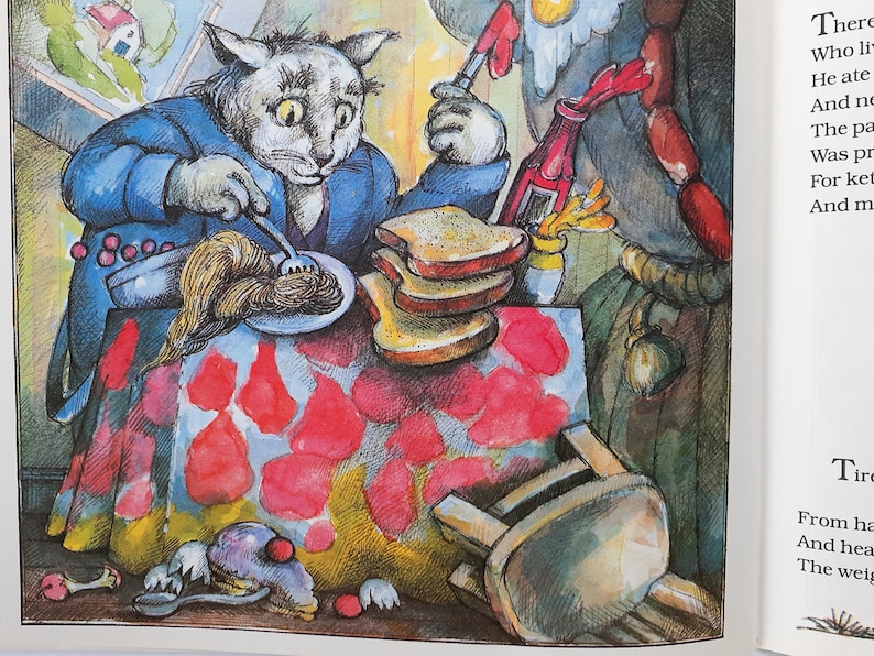 Whiskers and Rhymes, Arnold Lobel, 1985, Vintage 1980s Children's Book - Etsy