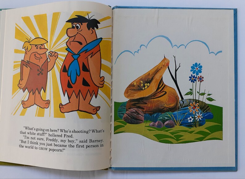 The Flintstones, Fred Flintstone's Surprising Corn, 1983, Vintage 80s ...