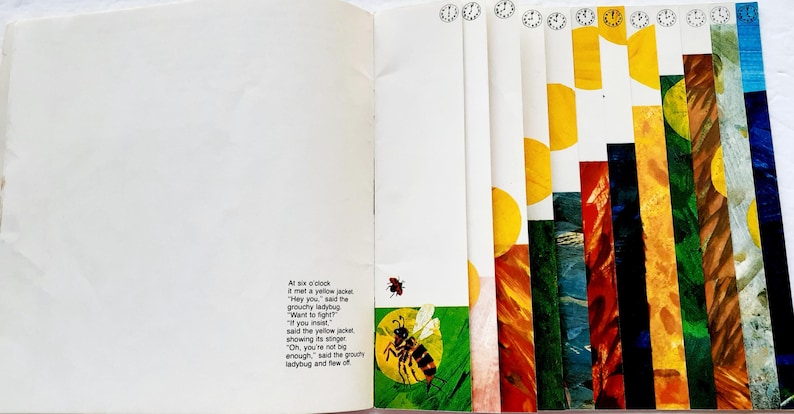 The Grouchy Ladybug, Eric Carle, 1977, Vintage Kids Book - Etsy
