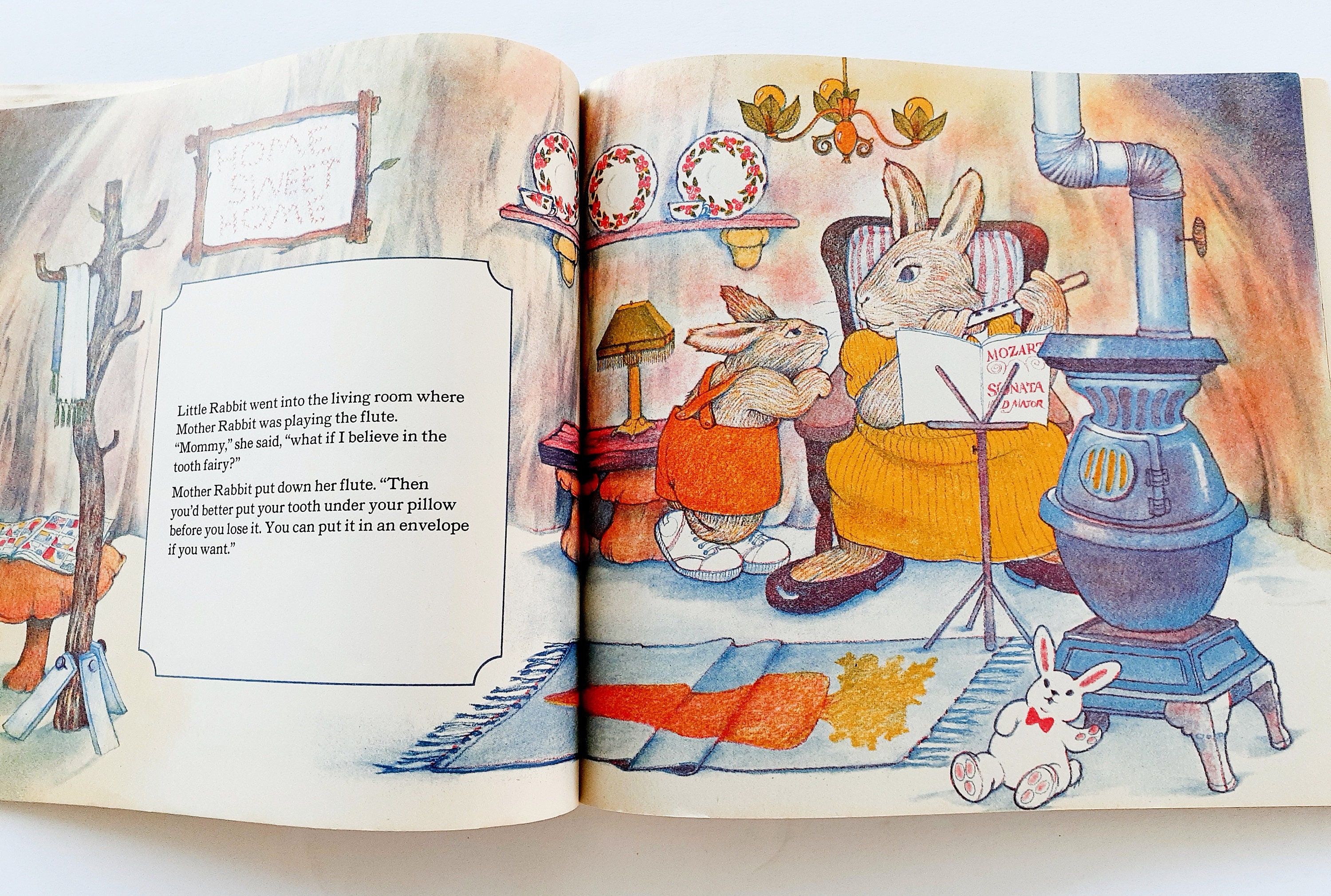Little Rabbit's Loose Tooth, Lucy Bate, 1975, Vintage 70s Children's ...