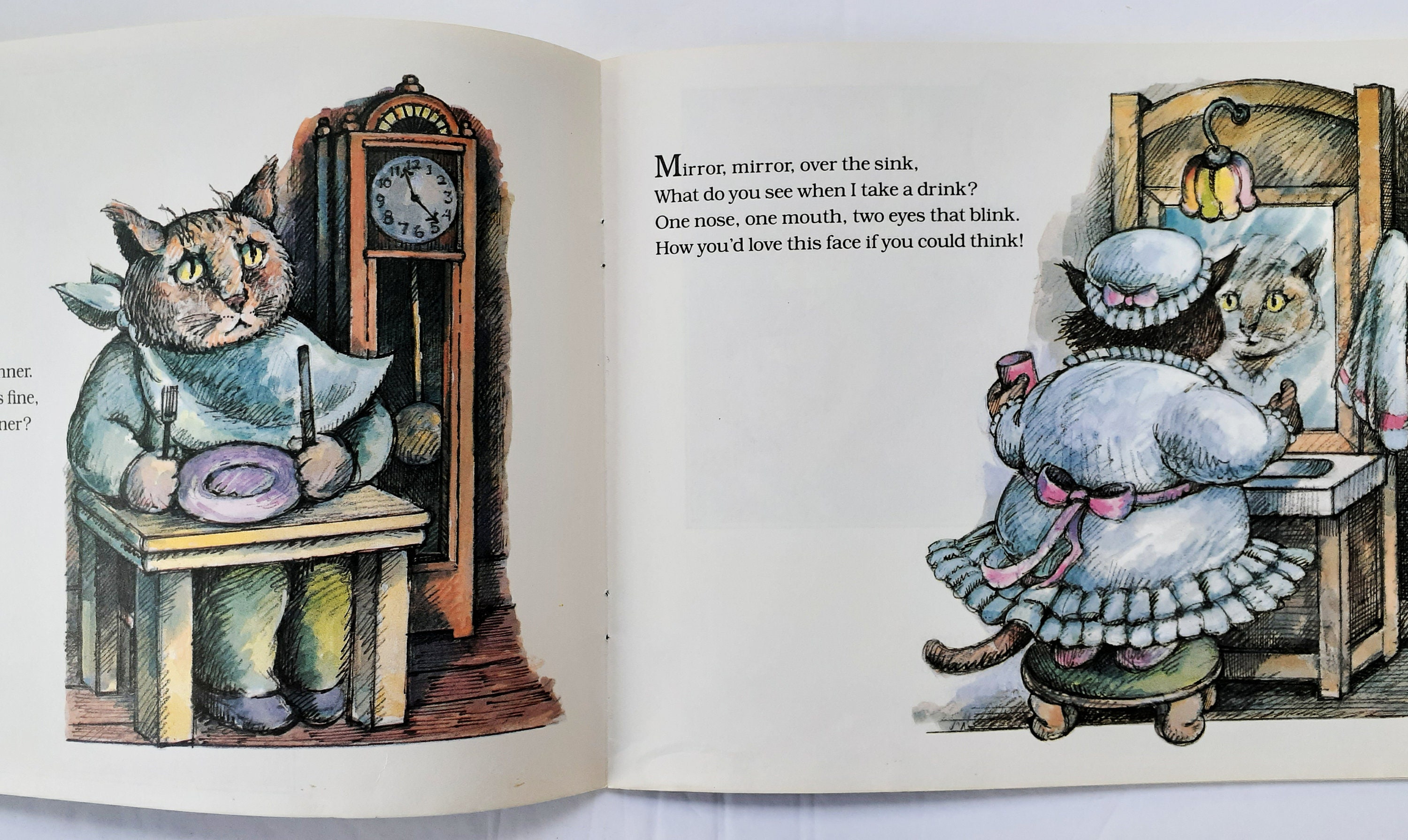 Whiskers and Rhymes, Arnold Lobel, 1985, Vintage 1980s Children's Book - Etsy