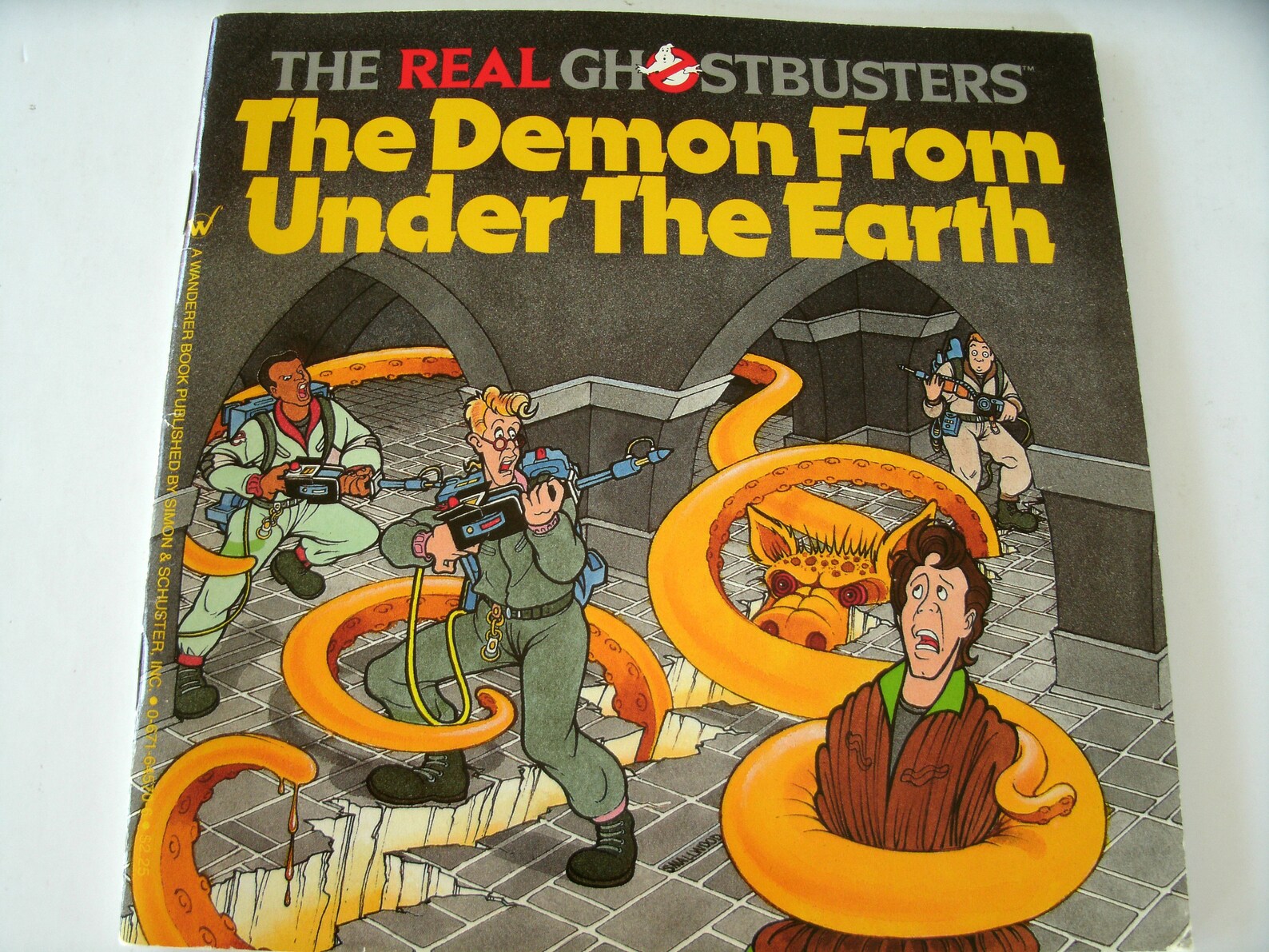 The Real Ghostbusters, the Demon From Under the Earth, Vintage 1980s ...