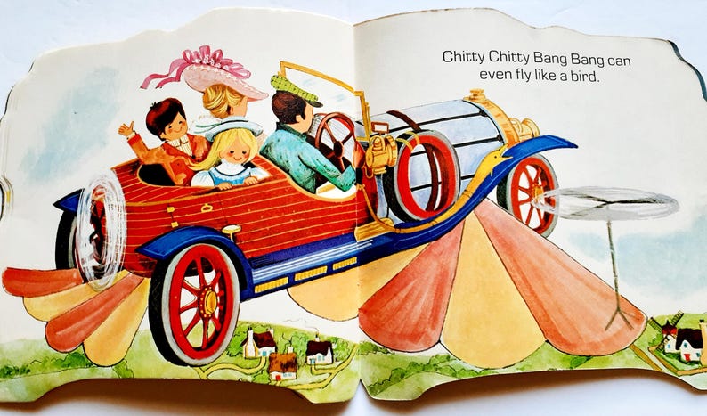 Chitty Chitty Bang Bang, Joan Allen, 1968, Vintage 1960s Children's ...