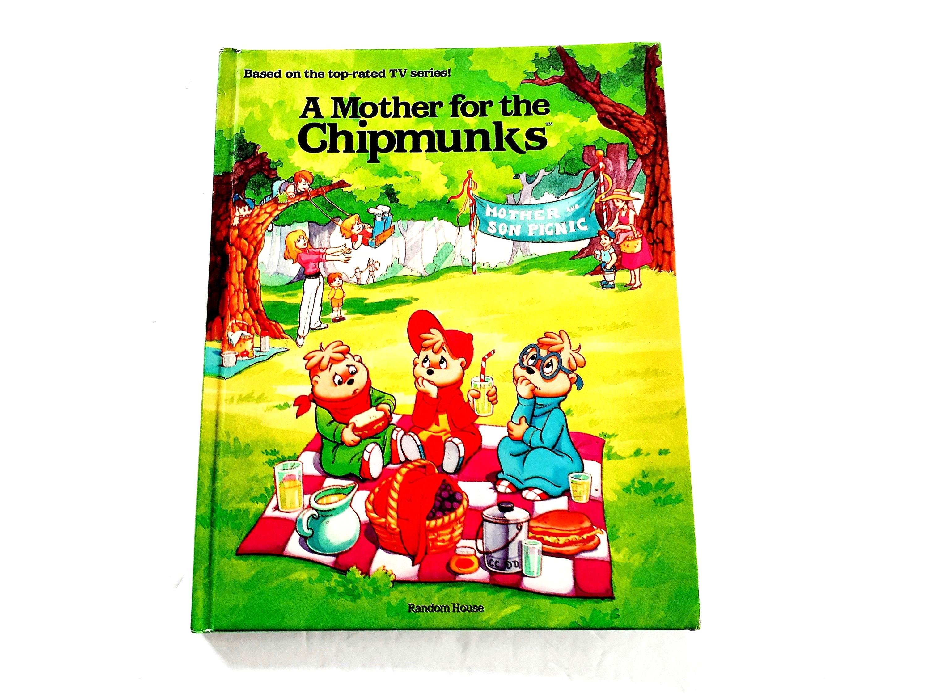 A Mother for the Chipmunks, 1985, Vintage 80s Kids Book, Alvin - Etsy