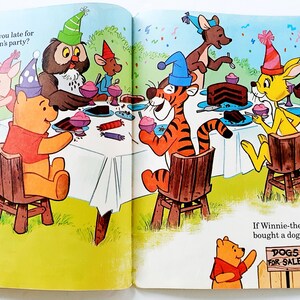 Winnie the Pooh Jokes and Riddles, 1979, Hunny Pot, Vintage Golden ...
