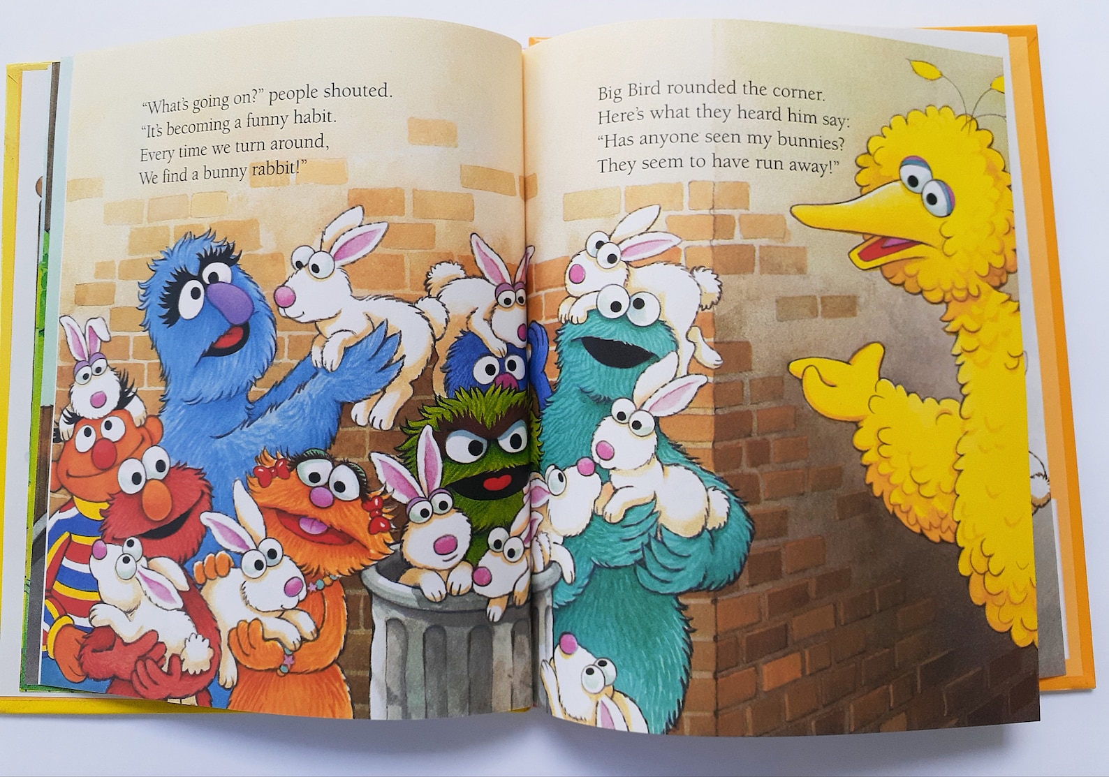 Sesame Street, the Bunny Hop, 2000, Vintage Y2K Kids Book, Elmo, Easter ...